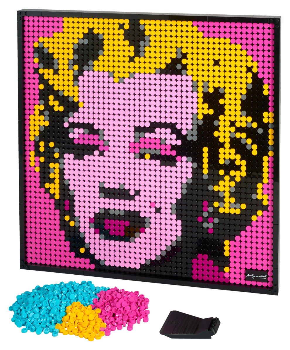 31197 Andy Warhol's Marilyn Monroe (Retired) LEGO Art – Bricks ...