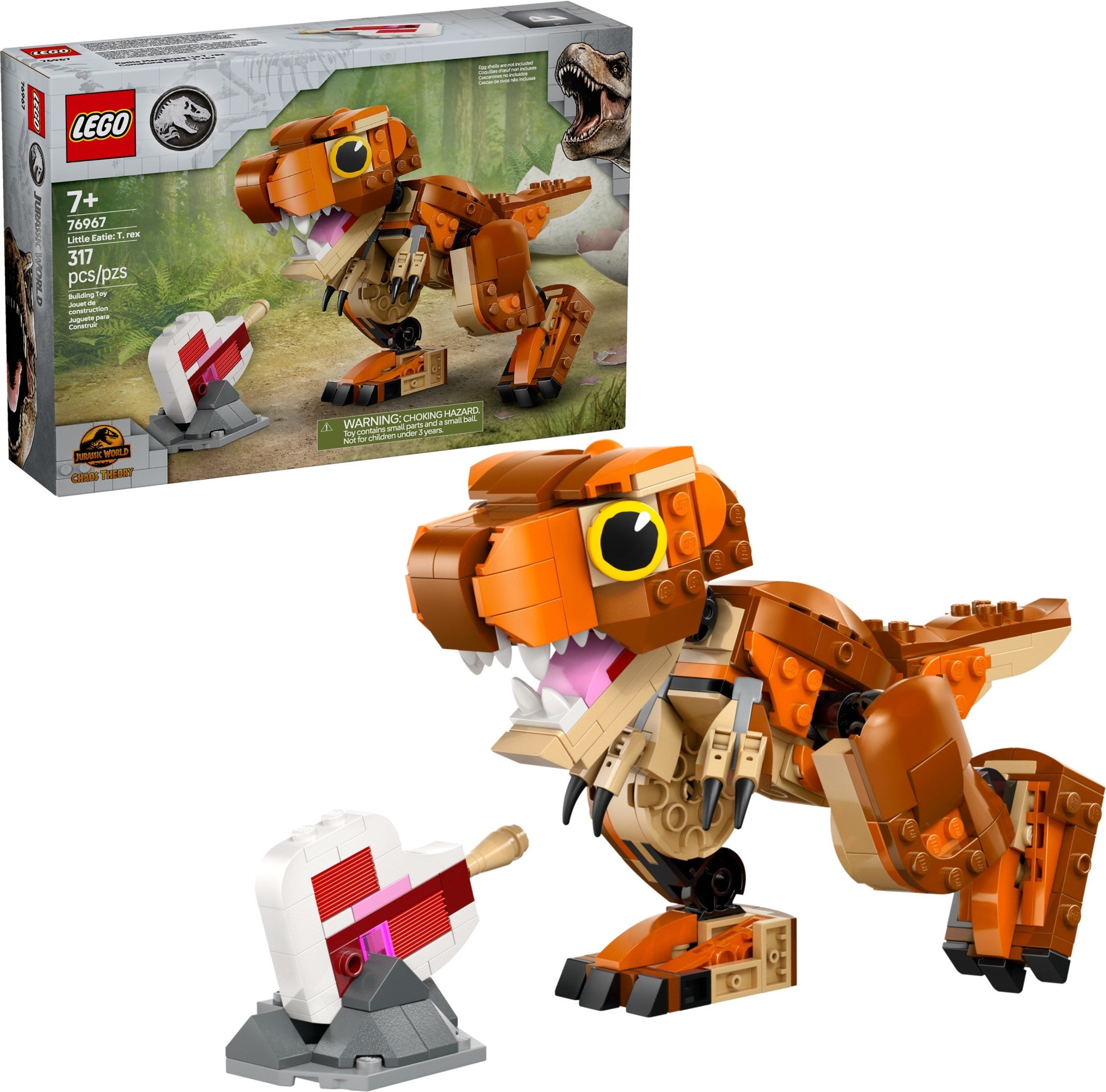 76967 Little Eatie: T. rex – Bricks & Minifigs Portland