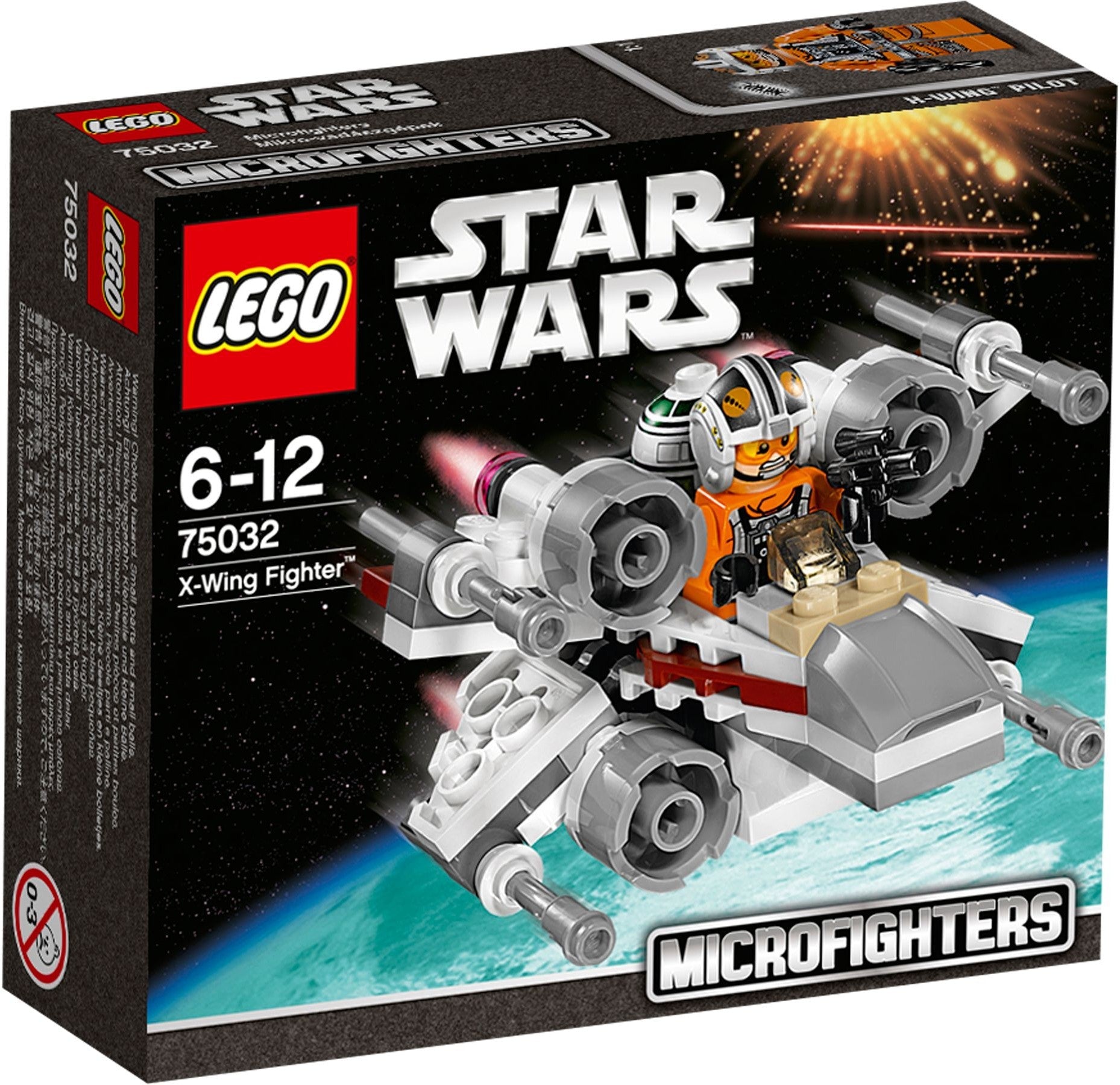 75032 X-Wing Microfighter (Retired) LEGO Star Wars – Bricks & Minifigs ...